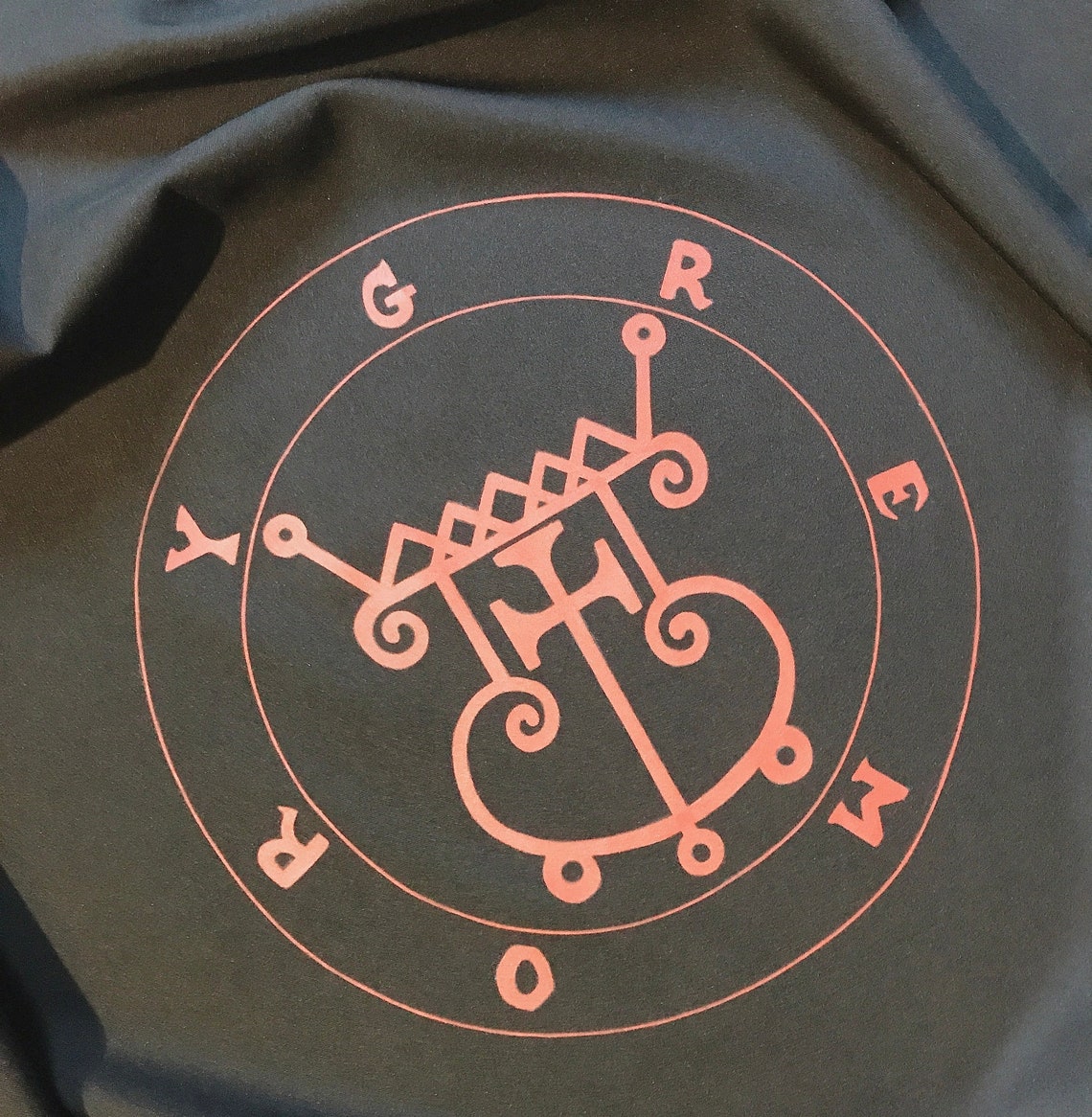 Gremory Tablecloth Goetia Demon Sigil Altar Tool Occult Altar - Etsy