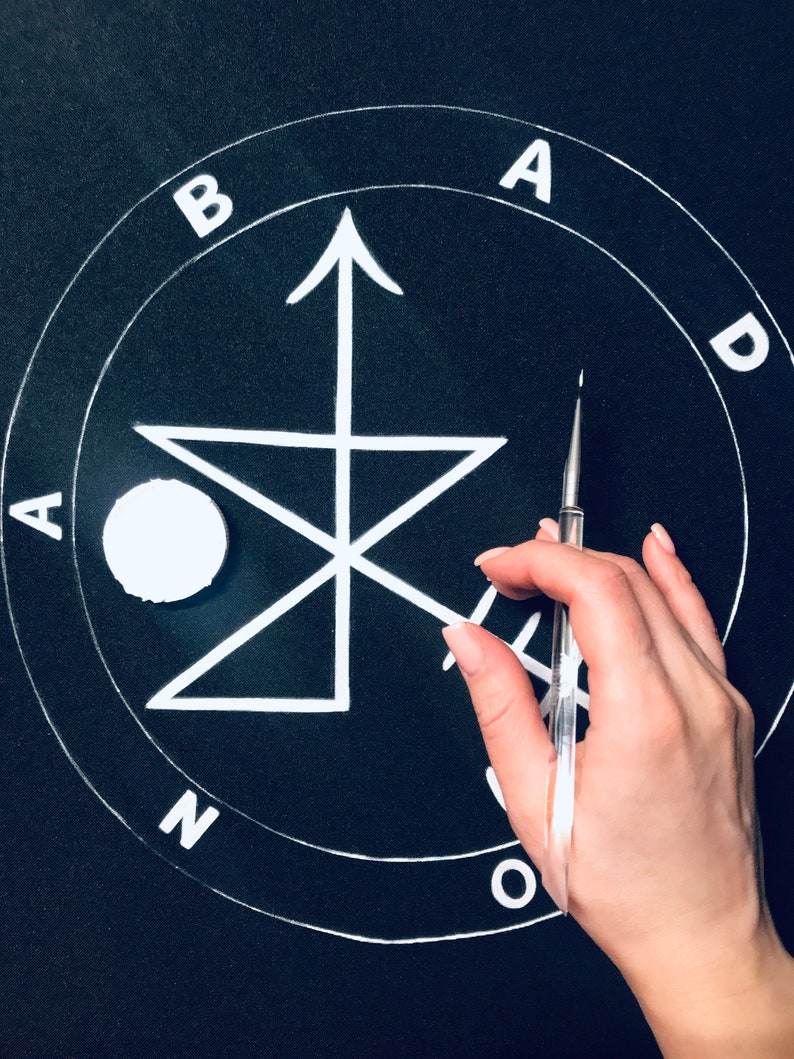 Abaddon Altar Tablecloth Demon Sigil Ritual Tool Altar Tool - Etsy