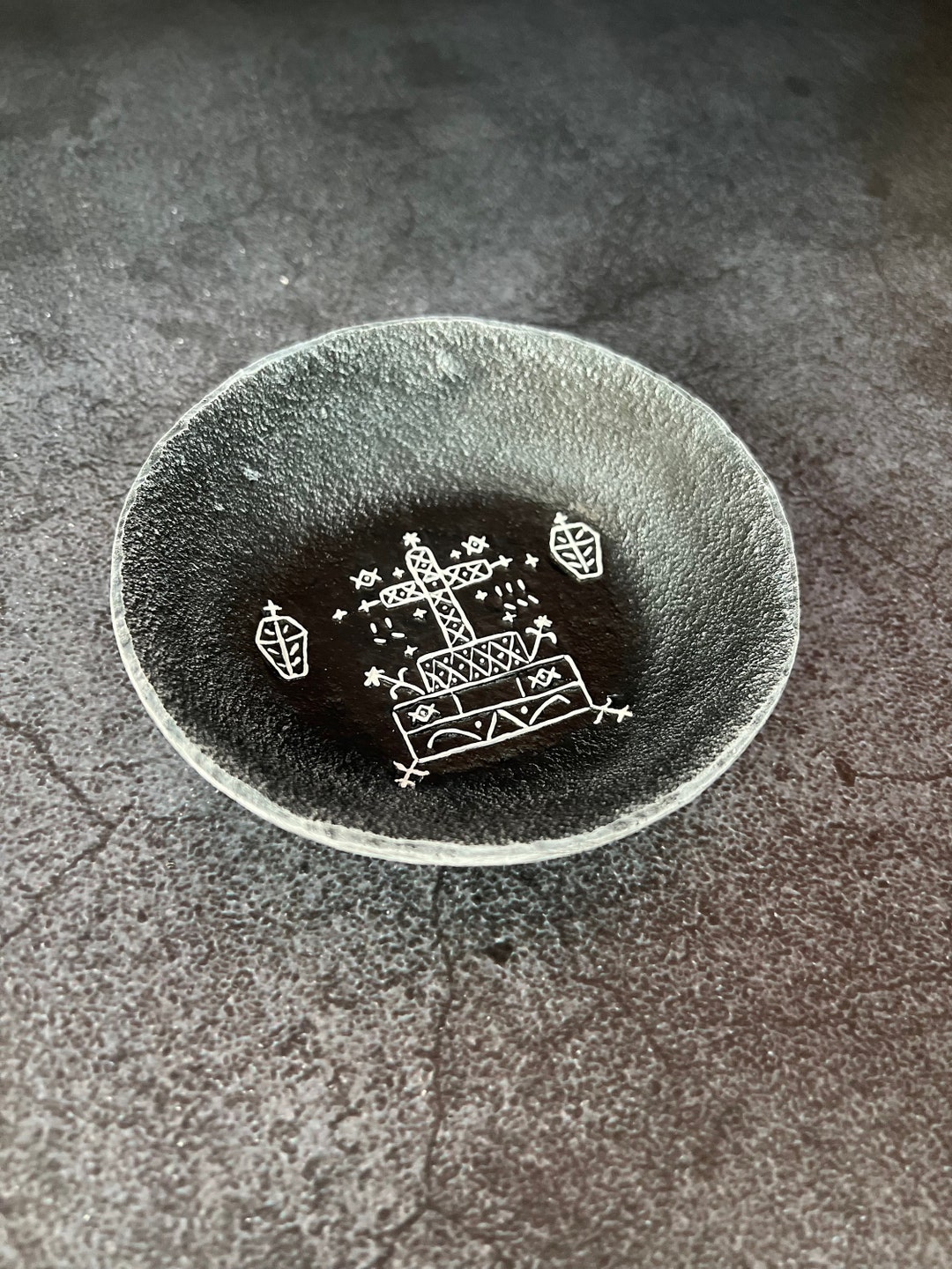 Baron Samedi Altar Ritual Offering Bowl Voodoo Magic Occult Tool ...