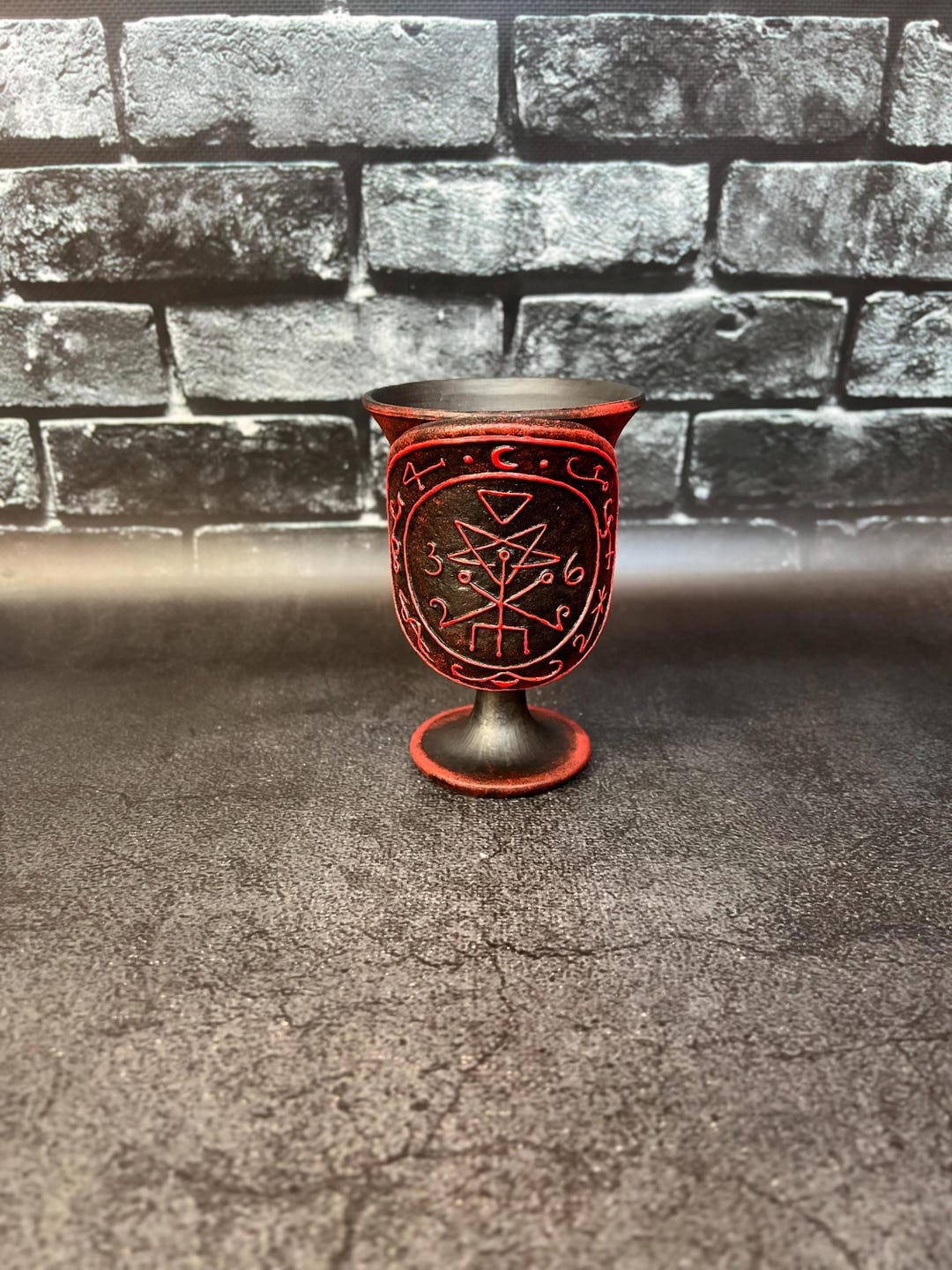 Lilith Demon Sigil Altar Ritual Cup Mother Demons Goblet Satanic ...