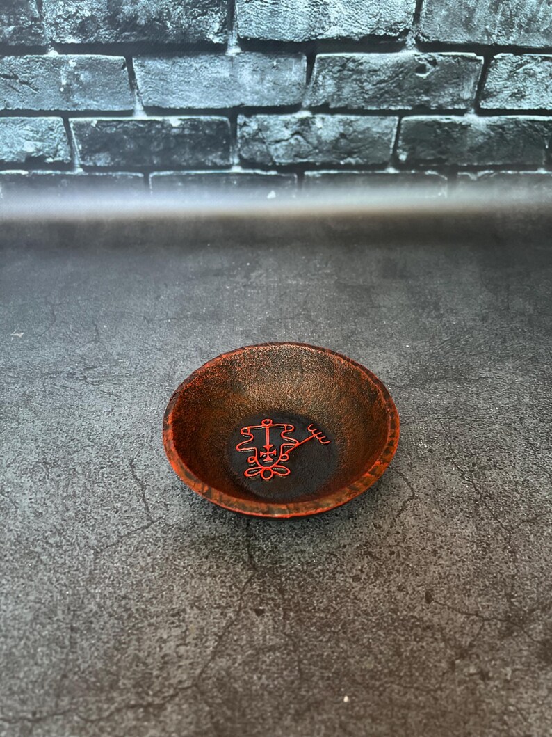 Purson Sigil Goetia Lesser Key Solomon Offering Plate - Etsy