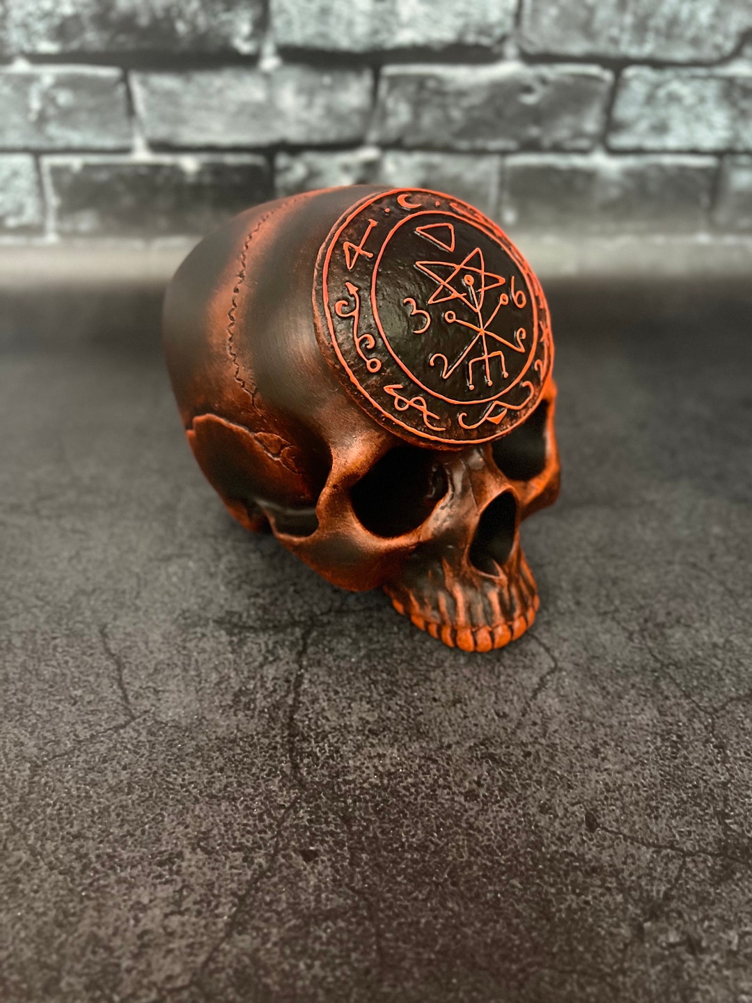 Lilith Sigil Altar Skull Ritual Decor Demonology Witchcraft Supplies ...