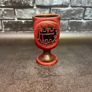 Stolas Sigil Demon Goetia Altar Cup Goblet Ritual Tool Solomon Magic ...