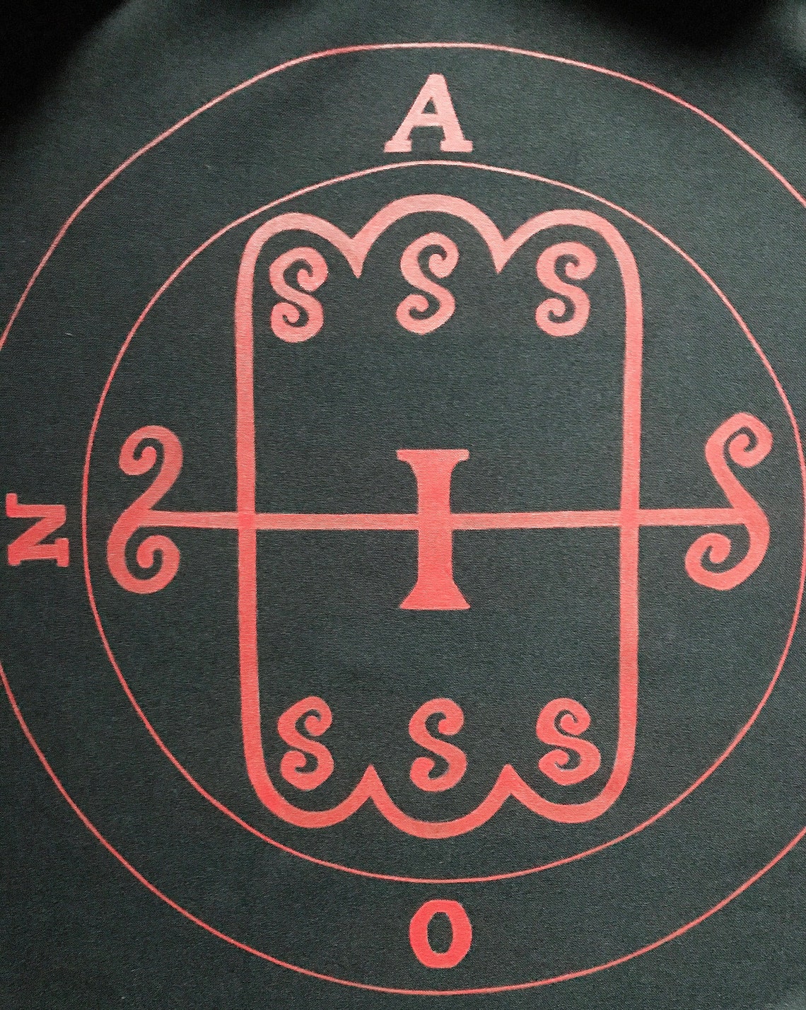 Amon Tablecloth Goetia Demon Sigil Invocation Demon Occult - Etsy