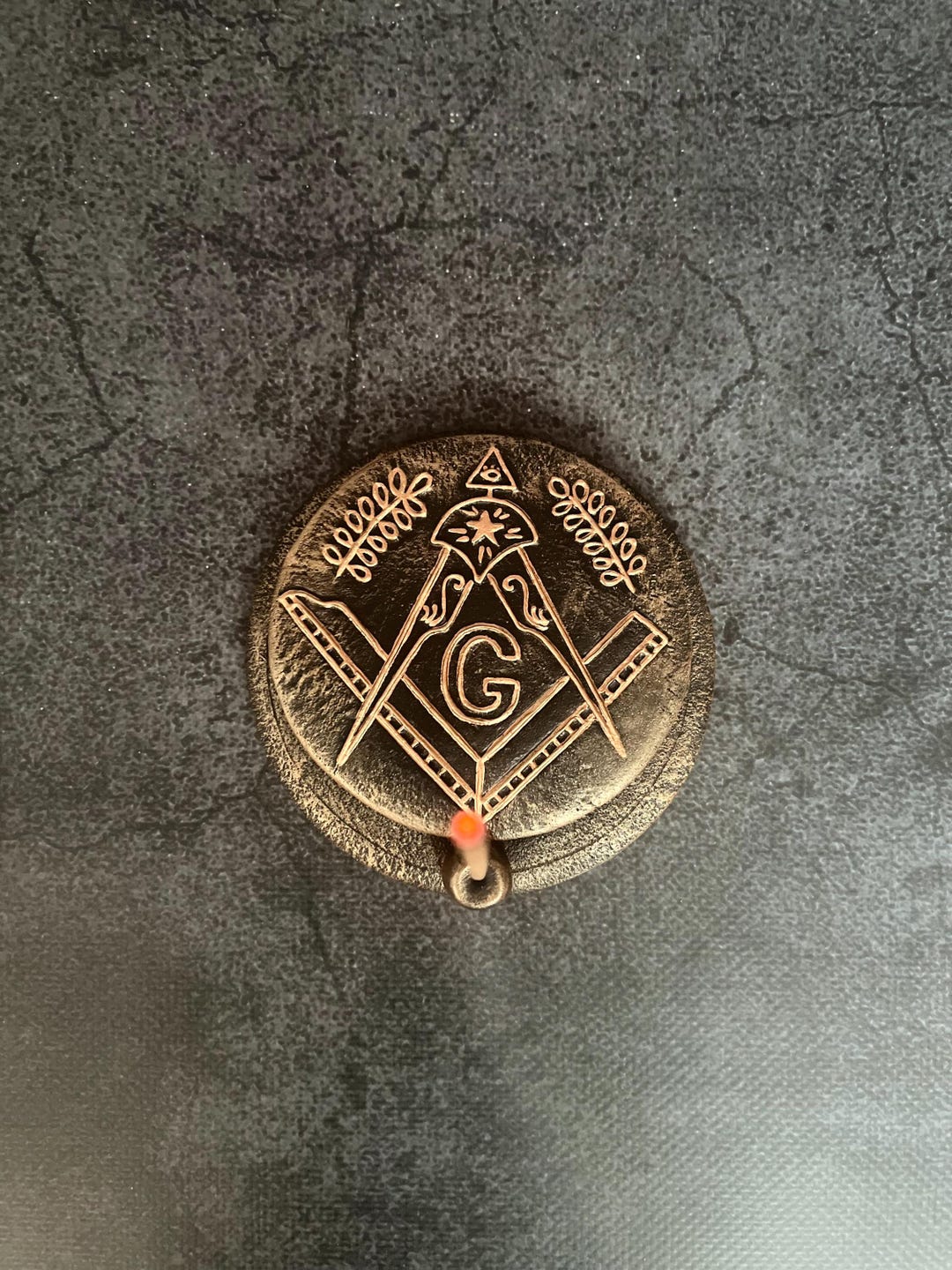 Freemasonry Symbol Masonic Incense Holder - Etsy