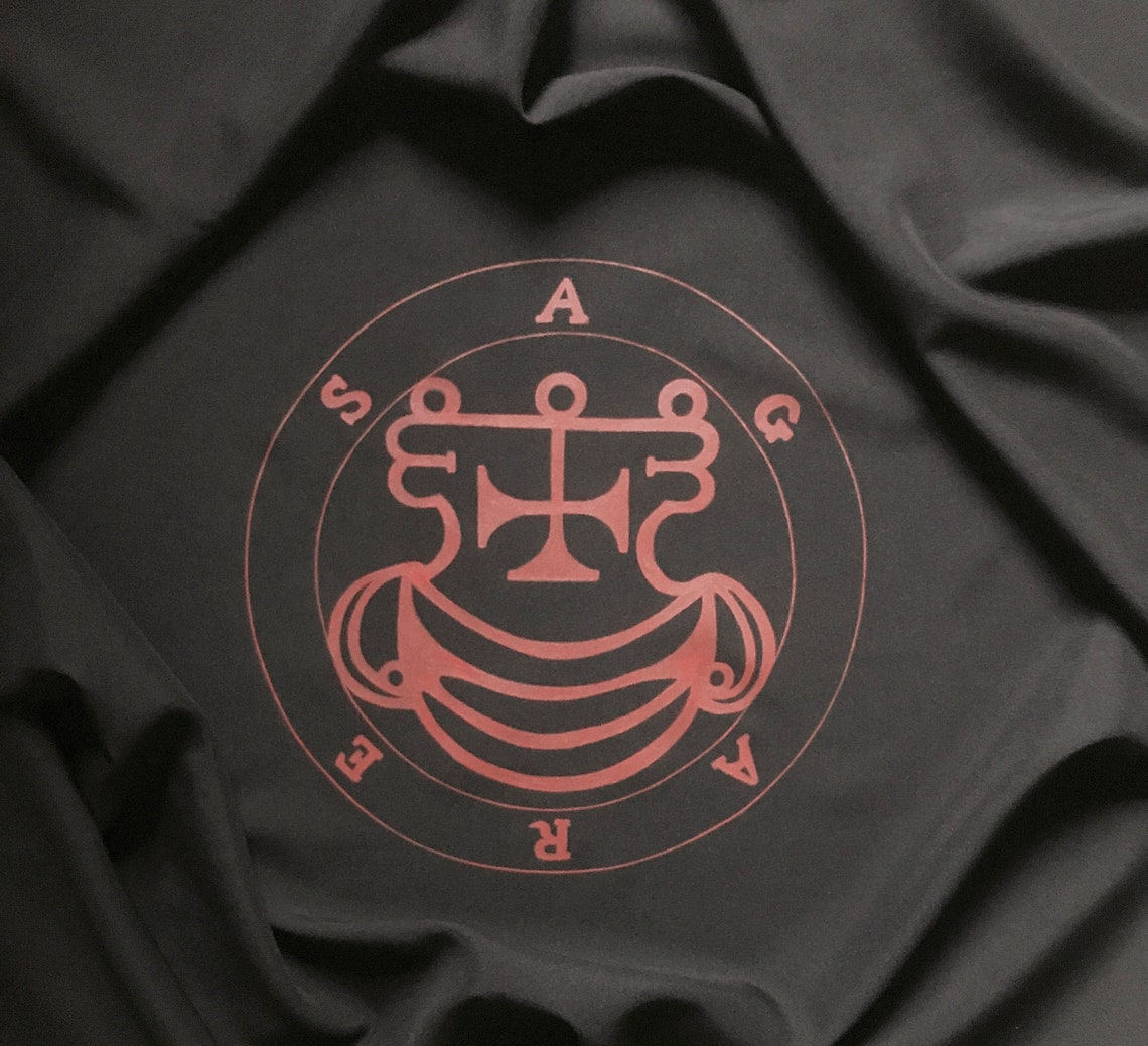 Agares Altar Cloth Goetia Demon Sigil Invocation Demon | Etsy