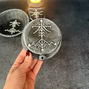 Ogou Feray Veve SET Altar Voodoo Magic Ritual Tool Witchcraft Supplies Sorcery - Etsy