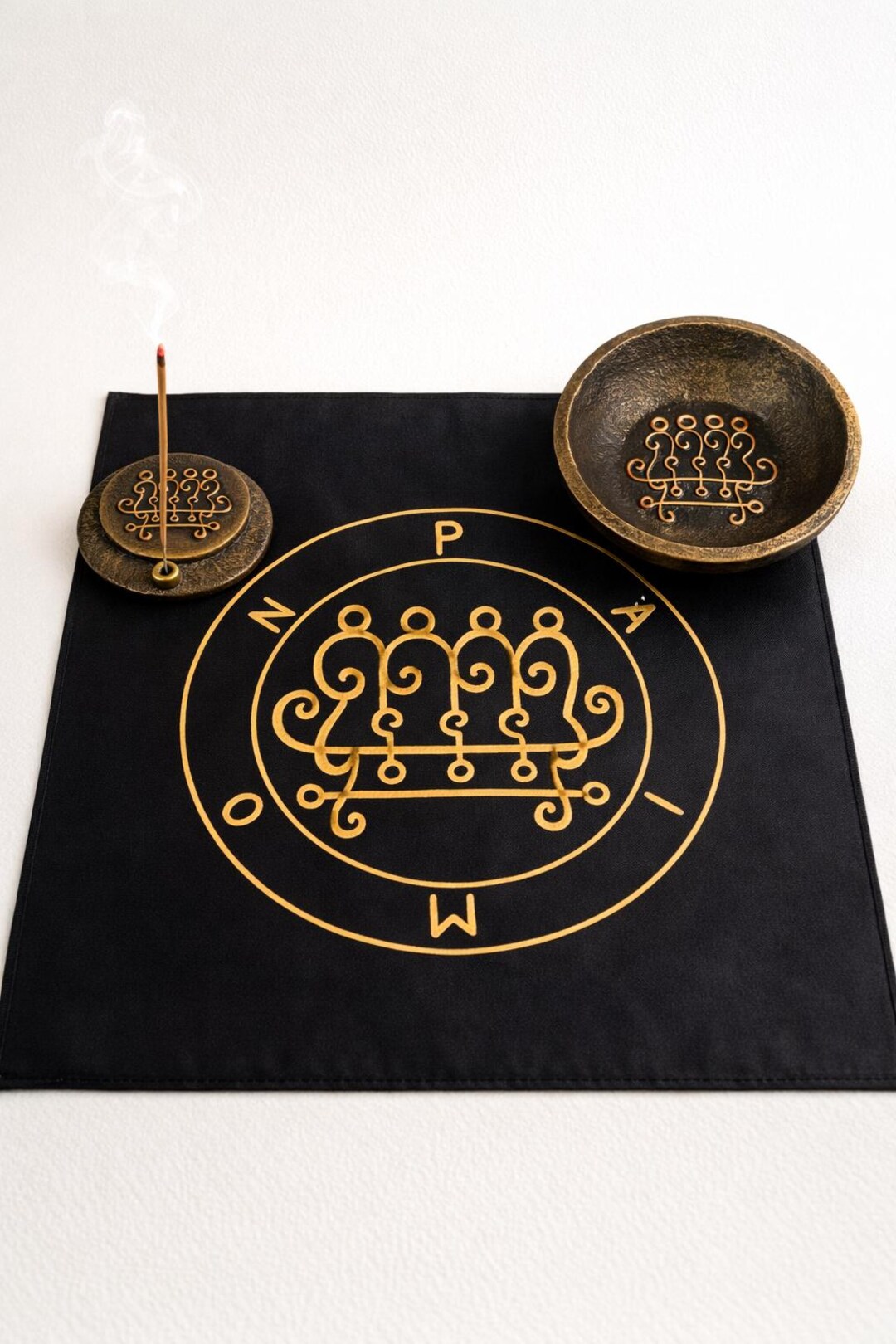 Paimon Sigil Goetia Lesser Key Solomon SET - Etsy