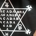 Abracadabra Symbol Altar Tablecloth Ritual Decor Witchcraft Supplies ...
