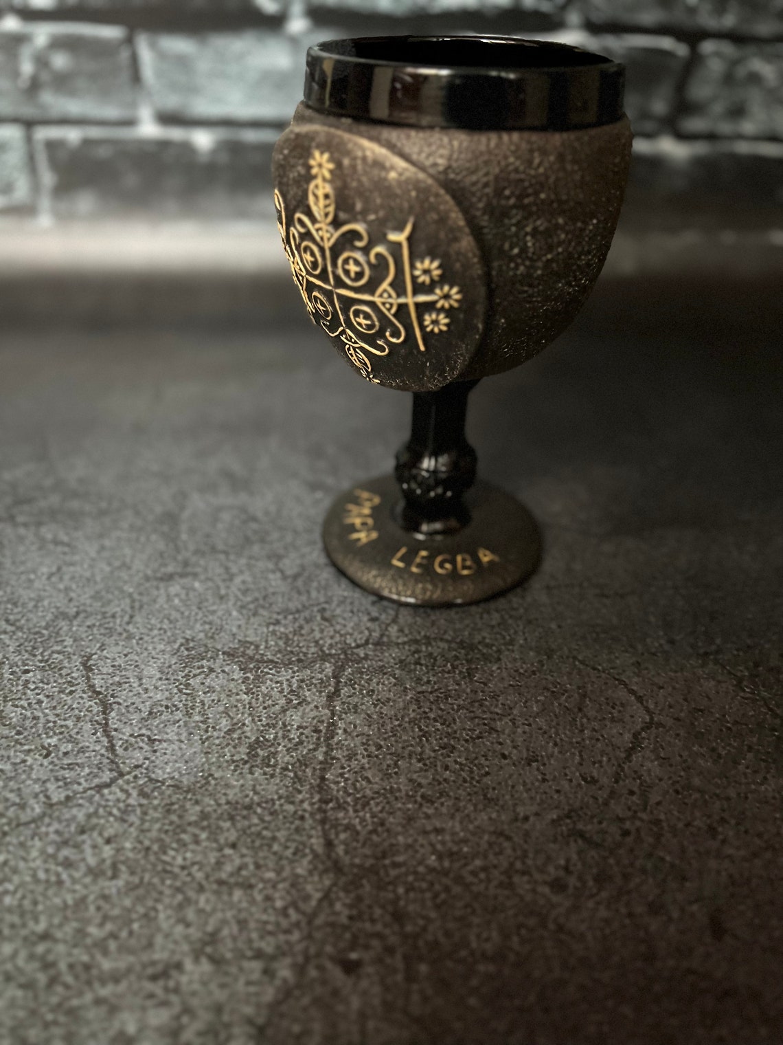 Papa Legba Cup Voodoo Symbol Ritual Altar Tool Occult Altar - Etsy