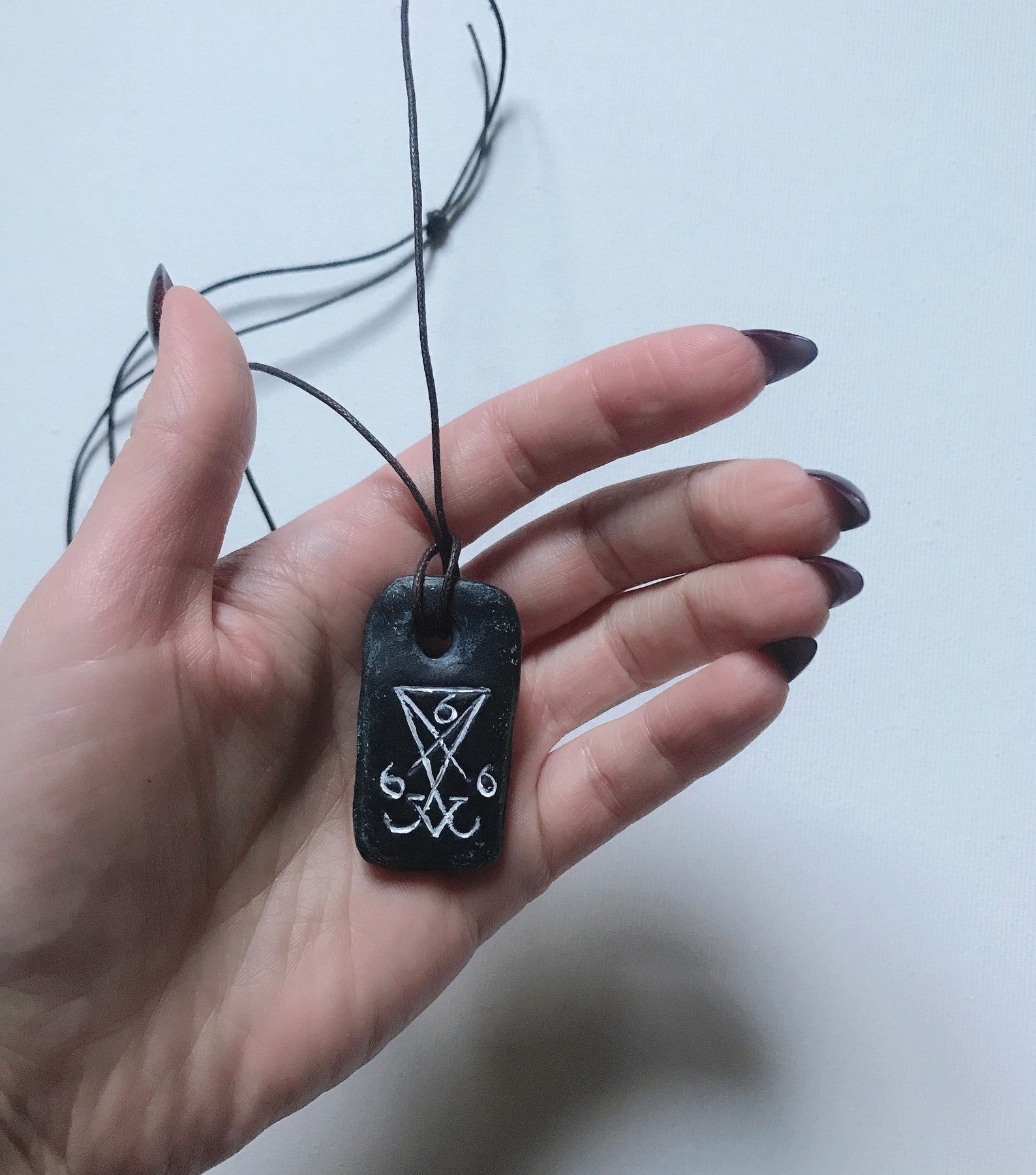 Lucifer Sigil Pendant Esoteric Amulet Lucifer Sigil | Etsy