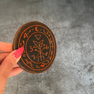 Lilith Altar Plate Mother Demon Witch Home Decor Lilith Ritual Altar ...