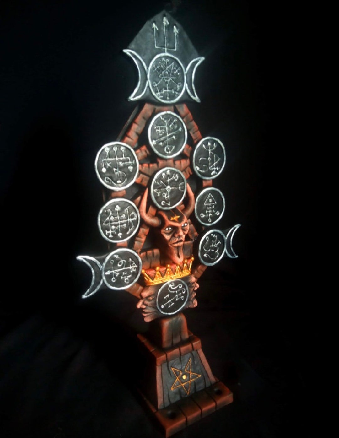 Qlippoth Tree Statue Kliphoth Kabbalah Altar Altar Witchcraft Supplies ...