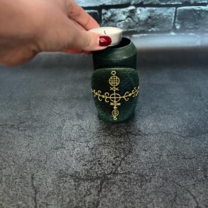 Ti Jan Danto Veve Altar Ritual Candlestick Voodoo Magic Occult Tool ...