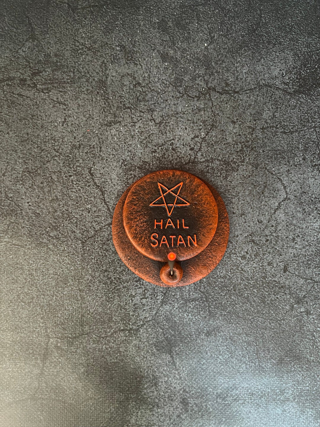 Hail Satan Altar Decor Incense Holder Censer 666 Witch Home Thurible ...