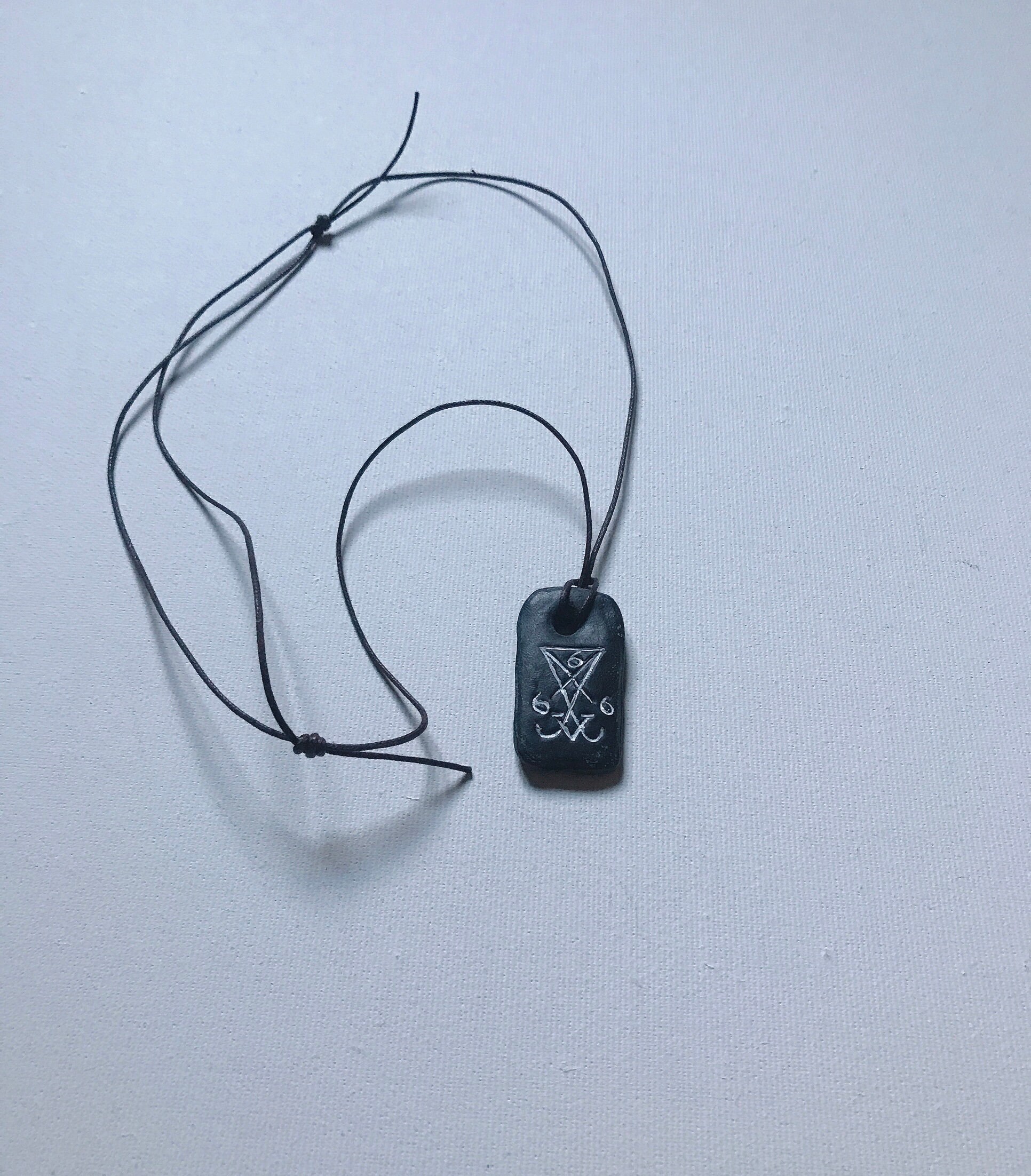 Lucifer Sigil Pendant Esoteric Amulet Lucifer Sigil | Etsy