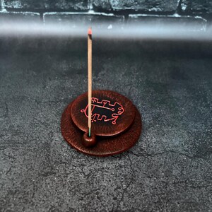 Stolas Demon Sigil Goetia Alrar Ritual Incense Holder Solomon Magic ...