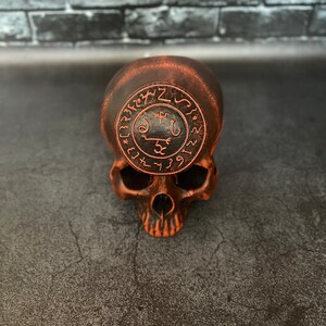 Beelzebub Sigil Occultism Altar Skull - Etsy
