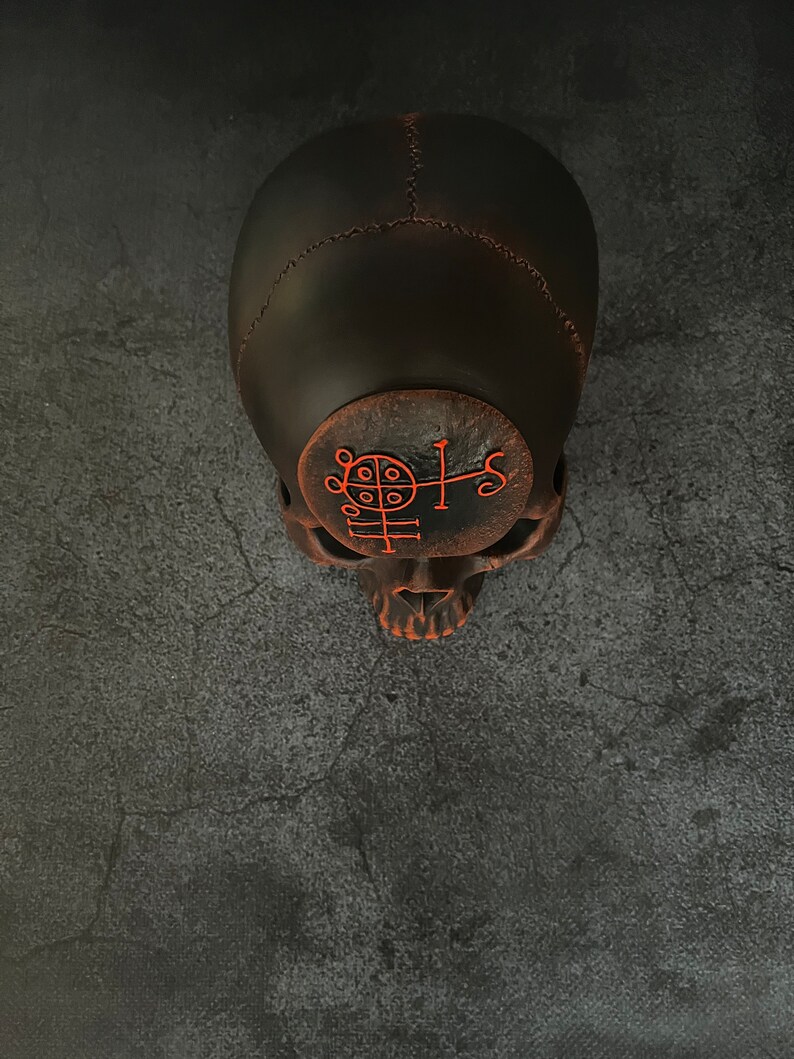 Buer Altar Skull Goetia Demon Sigil Witch Altar Occult Altar - Etsy