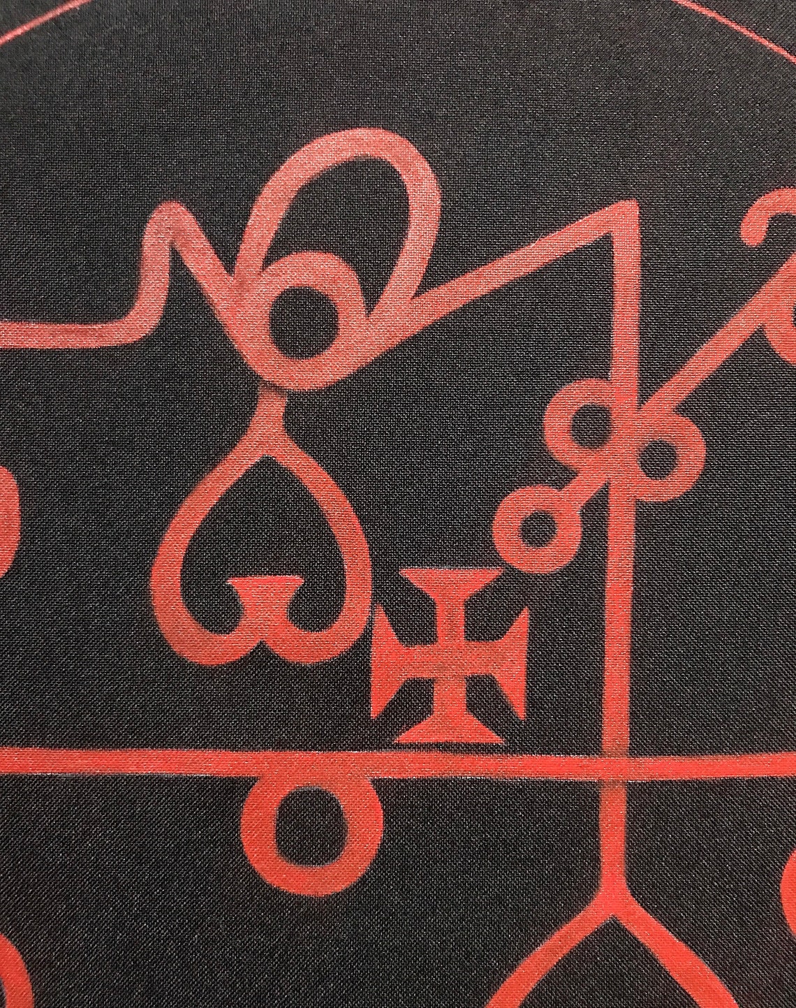 Beleth Tablecloth Goetia Demon Sigil Occult Altar Handmade - Etsy