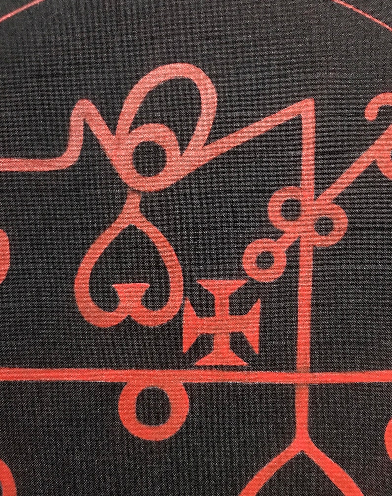 Beleth Tablecloth Goetia Demon Sigil Occult Altar Handmade - Etsy