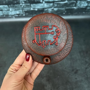 Stolas Demon Sigil Goetia Alrar Ritual Incense Holder Solomon Magic ...