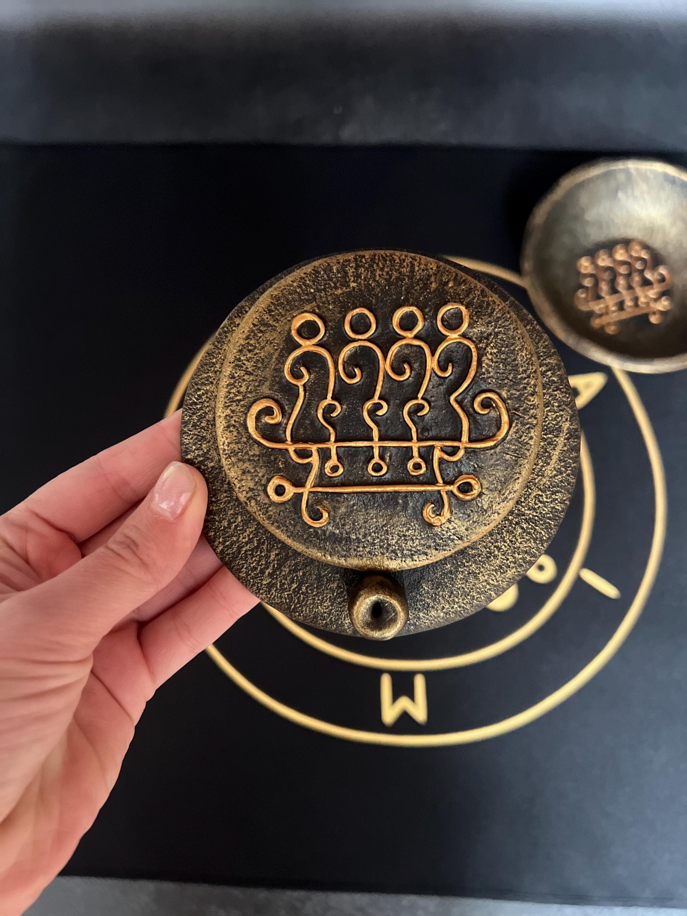 Paimon Sigil Goetia Lesser Key Solomon SET - Etsy