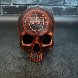 Sitri Skull Goetia Demon Sigil Demonology Altar Tool Witchcraft ...