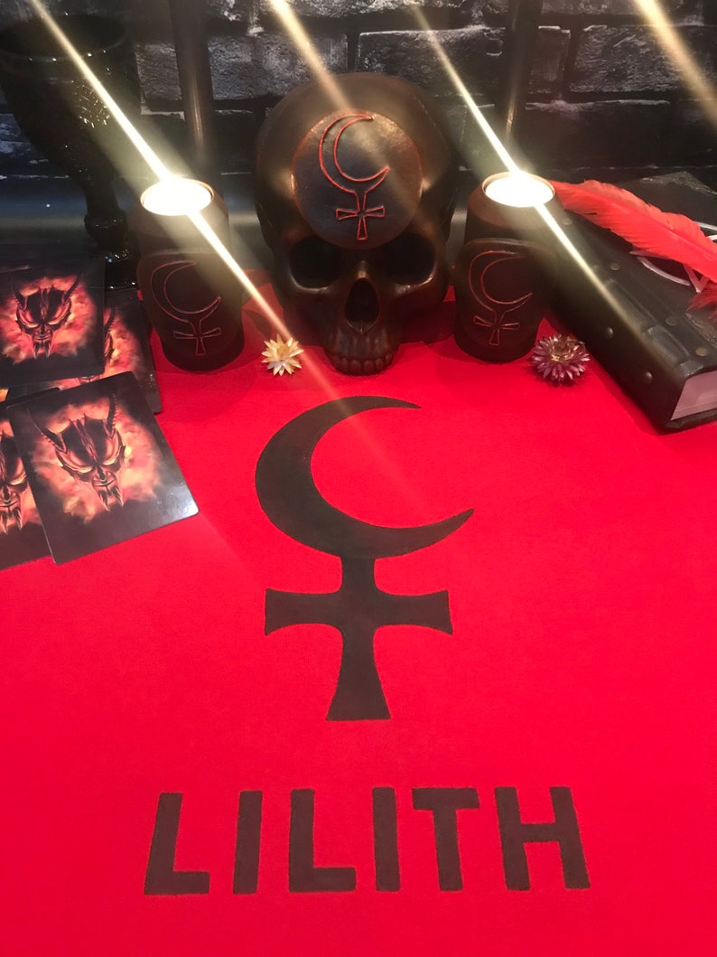 Lilith Altar Tablecloth - Etsy