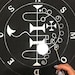 Asmodeus Tablecloth Goetia Demon Sigil Witch Altar Witchcraft - Etsy