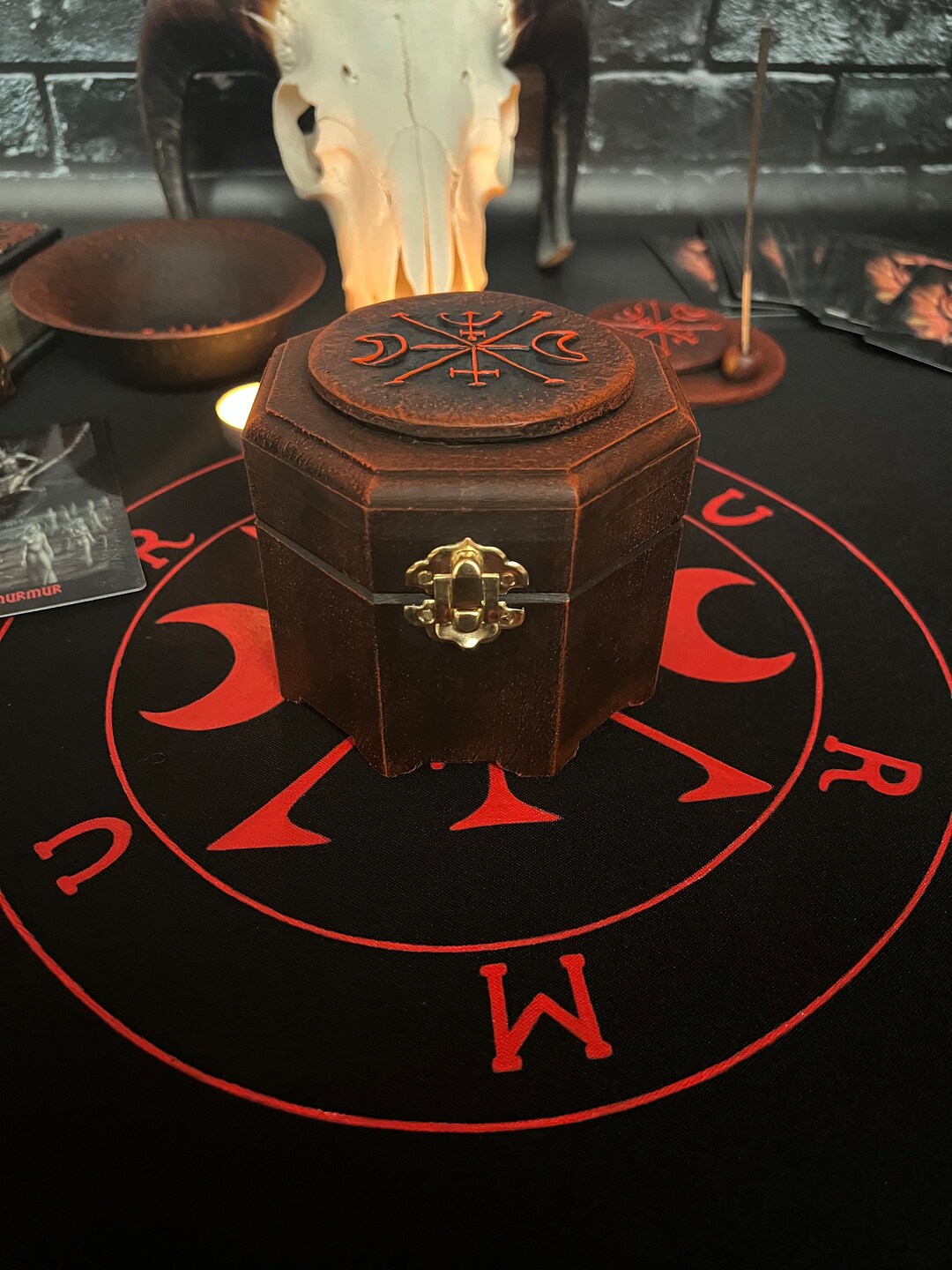 Murmur Box Goetia Demon Sigil Ritual Altar Solomon Demonology - Etsy Canada