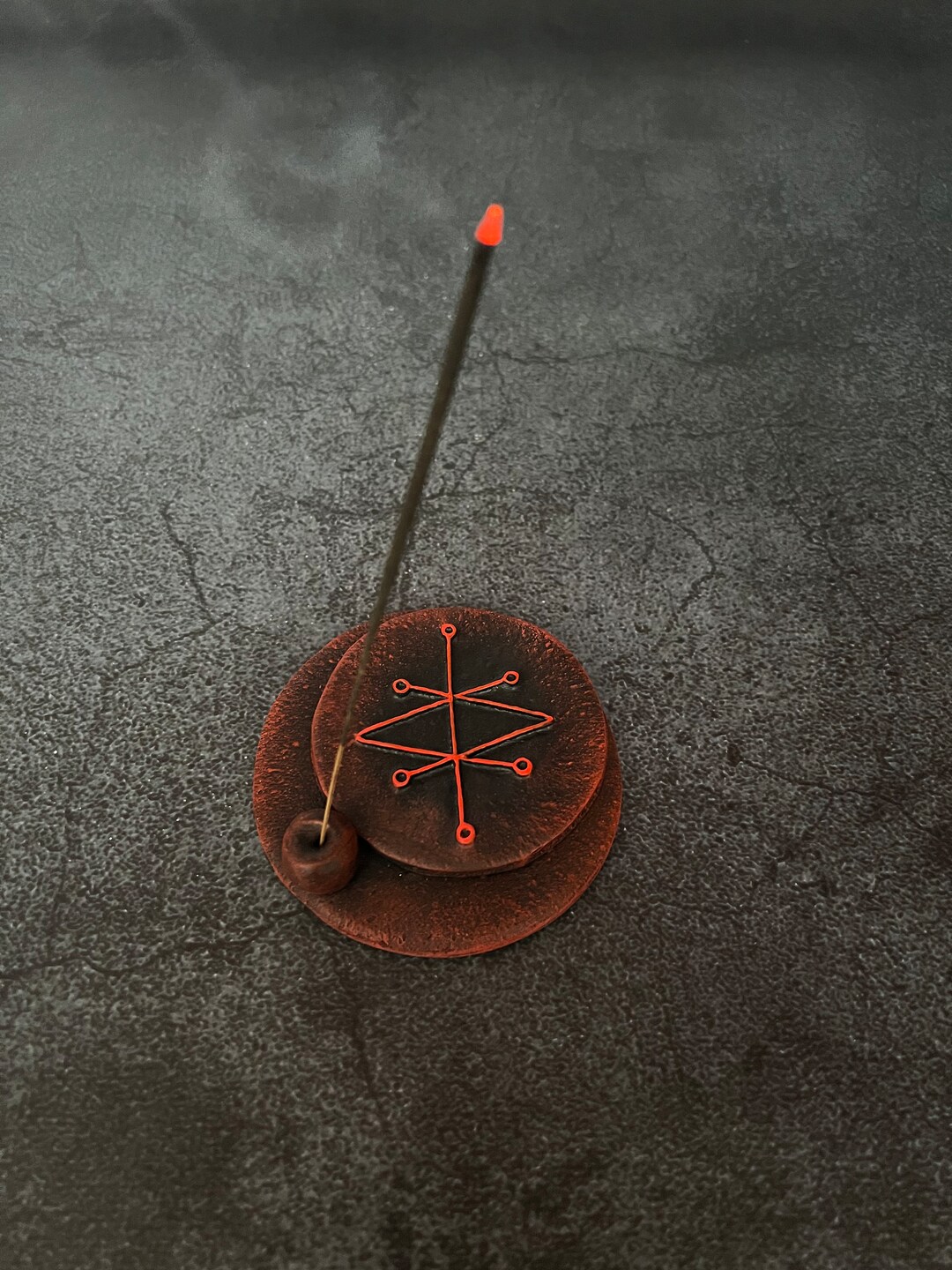 Azazel Incense Holder Demon Sigil Goetia Censer Ritual Altar Thuribl ...