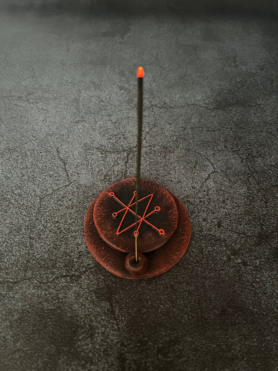 Azazel Sigil Demon Altar Ritual Incense Holder Occult Tool Demonology ...