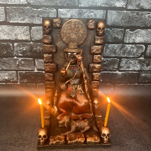 Papa Legba Voodoo Altar Statue | Haitian Vodou Spirit Figurine ...