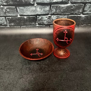 Lilith Altar SET Mother Demons Ritual Goblet Offering Bowl Witchcraft ...