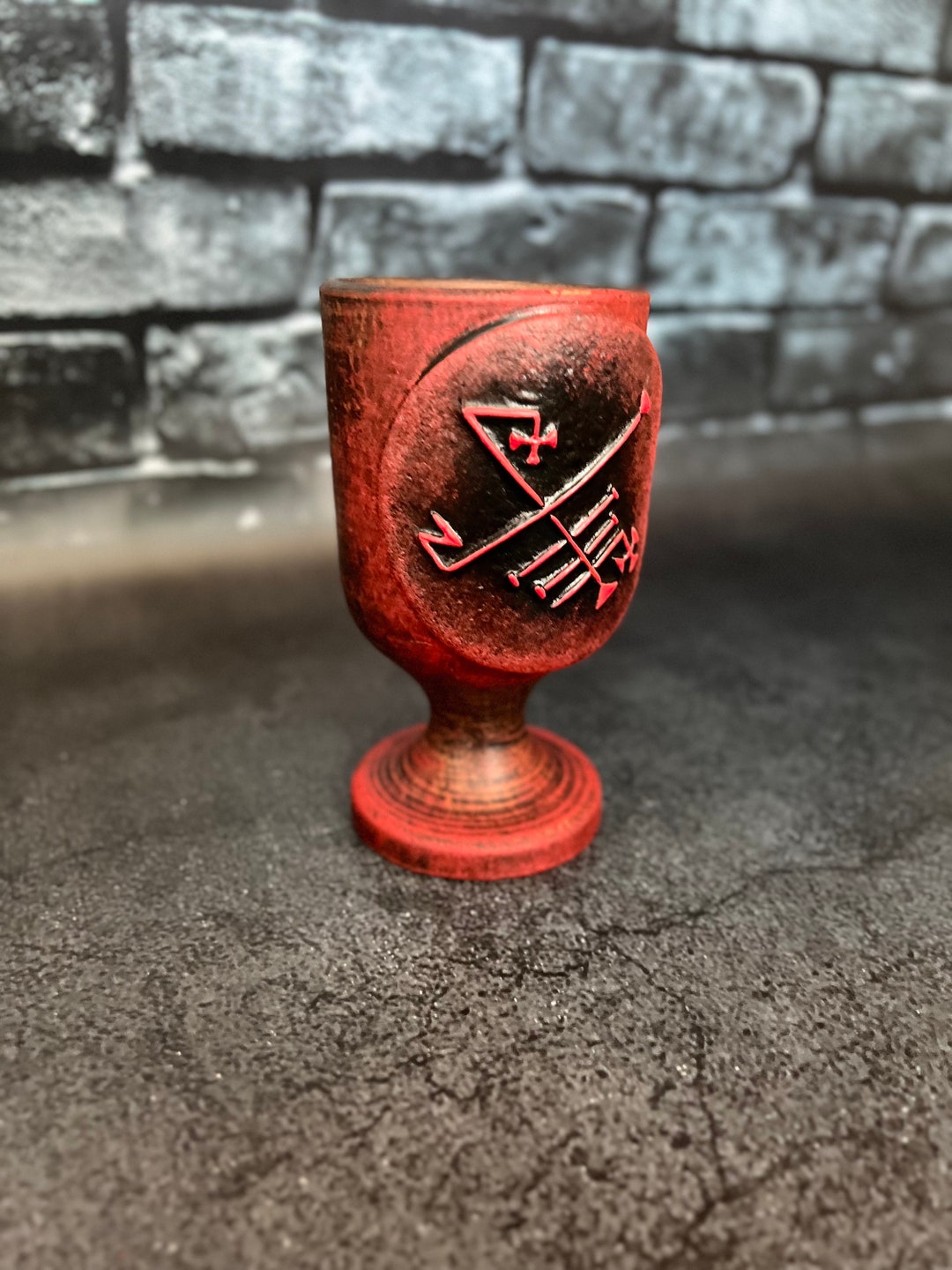 Lucifuge Rofocale Sigil Altar Cup Ritual Goblet Demonology Chalice ...