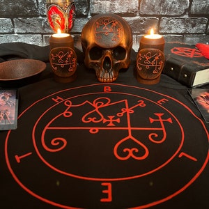 Beleth Goetia Skull 72demon Ritual Altar Solomon Demonology Altar ...
