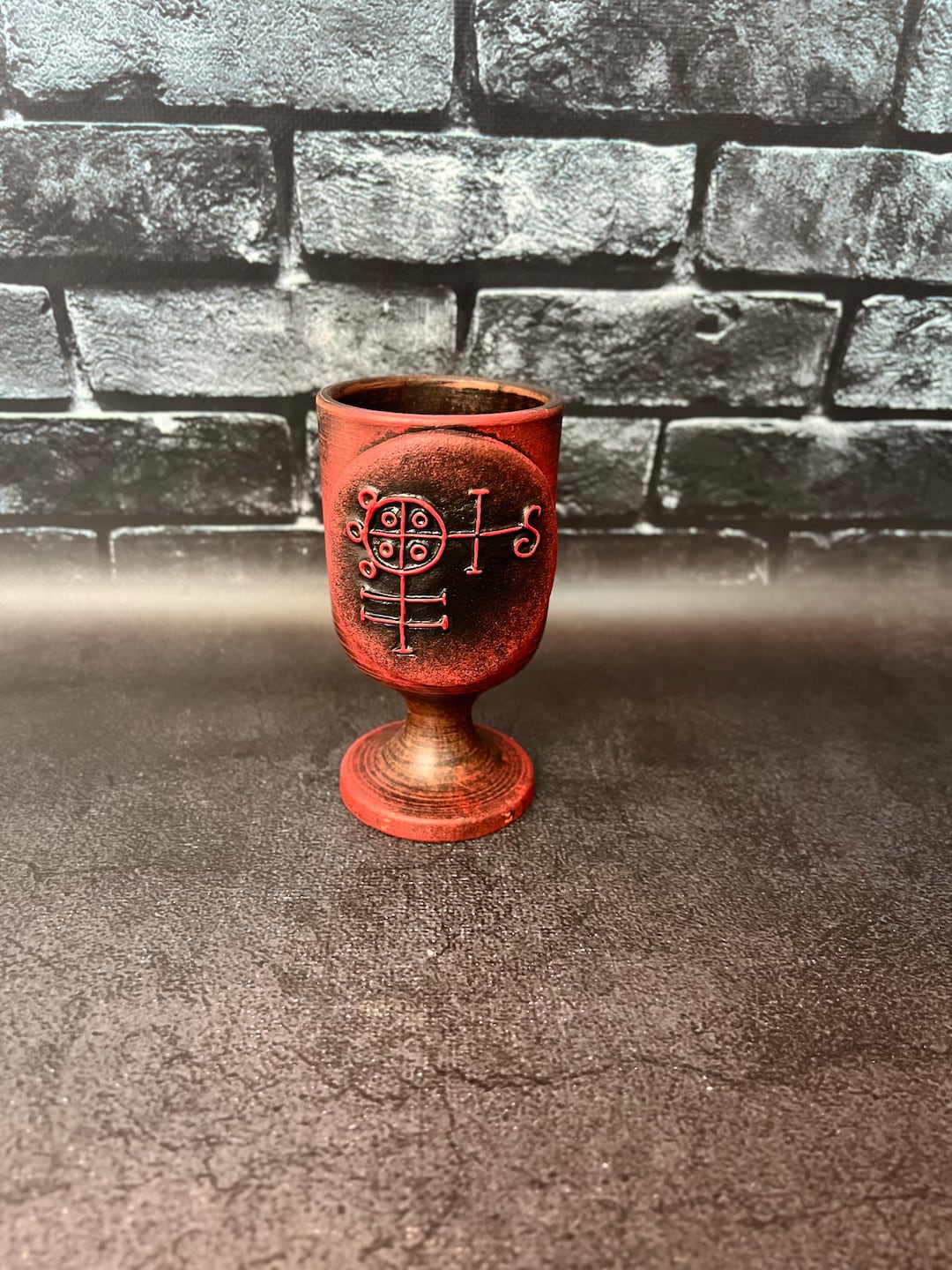 Buer Sigil Cup Ars Goetia Ritual Altar Goblet Lesser Key Solomon Demonology Witchcraft Supplies ...