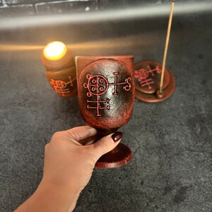 Buer Goetia Demon Sigil Ritual Altar SET Lesser Key Solomon Demonology ...