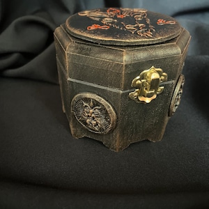 Baphomet Box Satan Decor Altar Tool Witchcraft Supplies Sorcery - Etsy