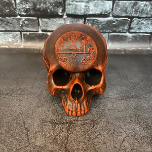 Beleth Goetia Skull 72demon Ritual Altar Solomon Demonology Altar ...