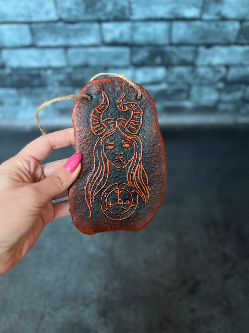 Lilith Wall Decor Lilith Mother Demon Witch Home Occult Altar - Etsy