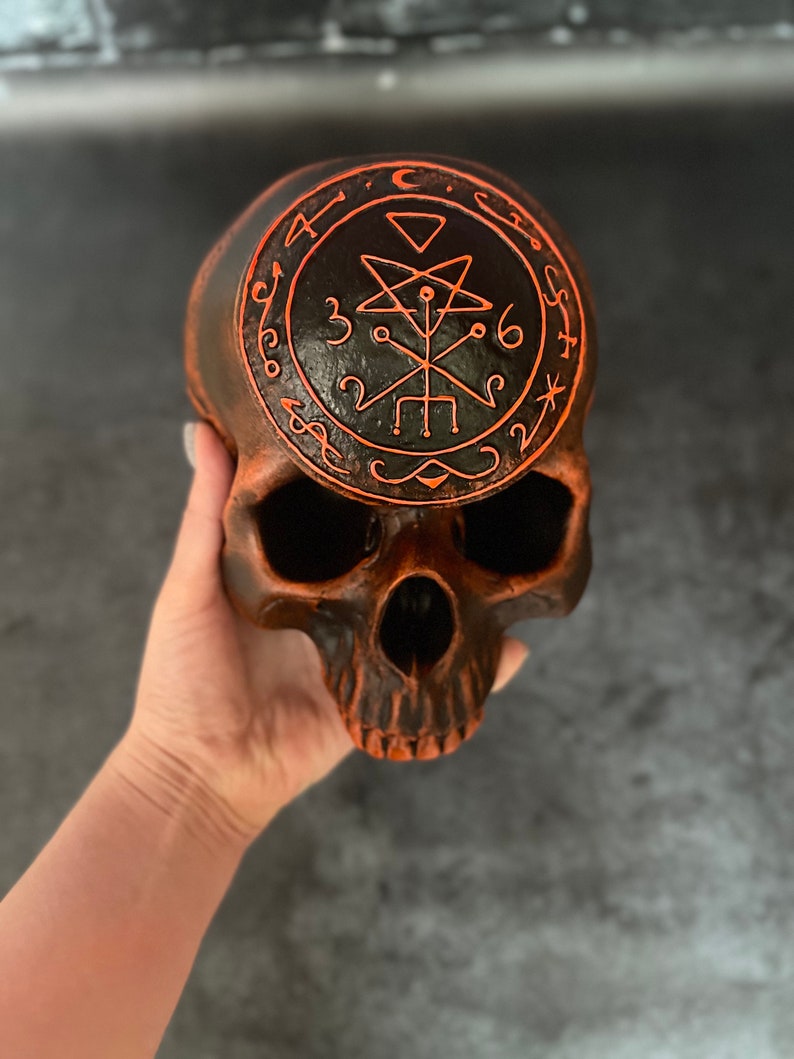 Lilith Occult Skull - Etsy