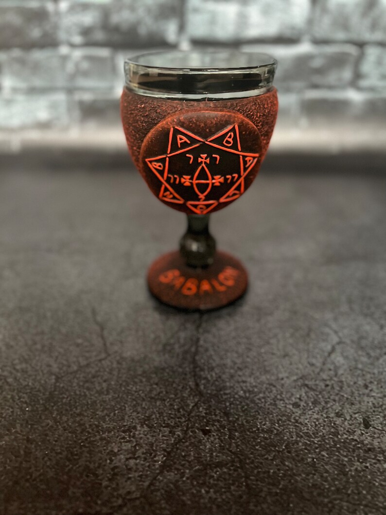 Babalon Altar Cup Thelema Crowley Babalon Sigil Altar Tool - Etsy