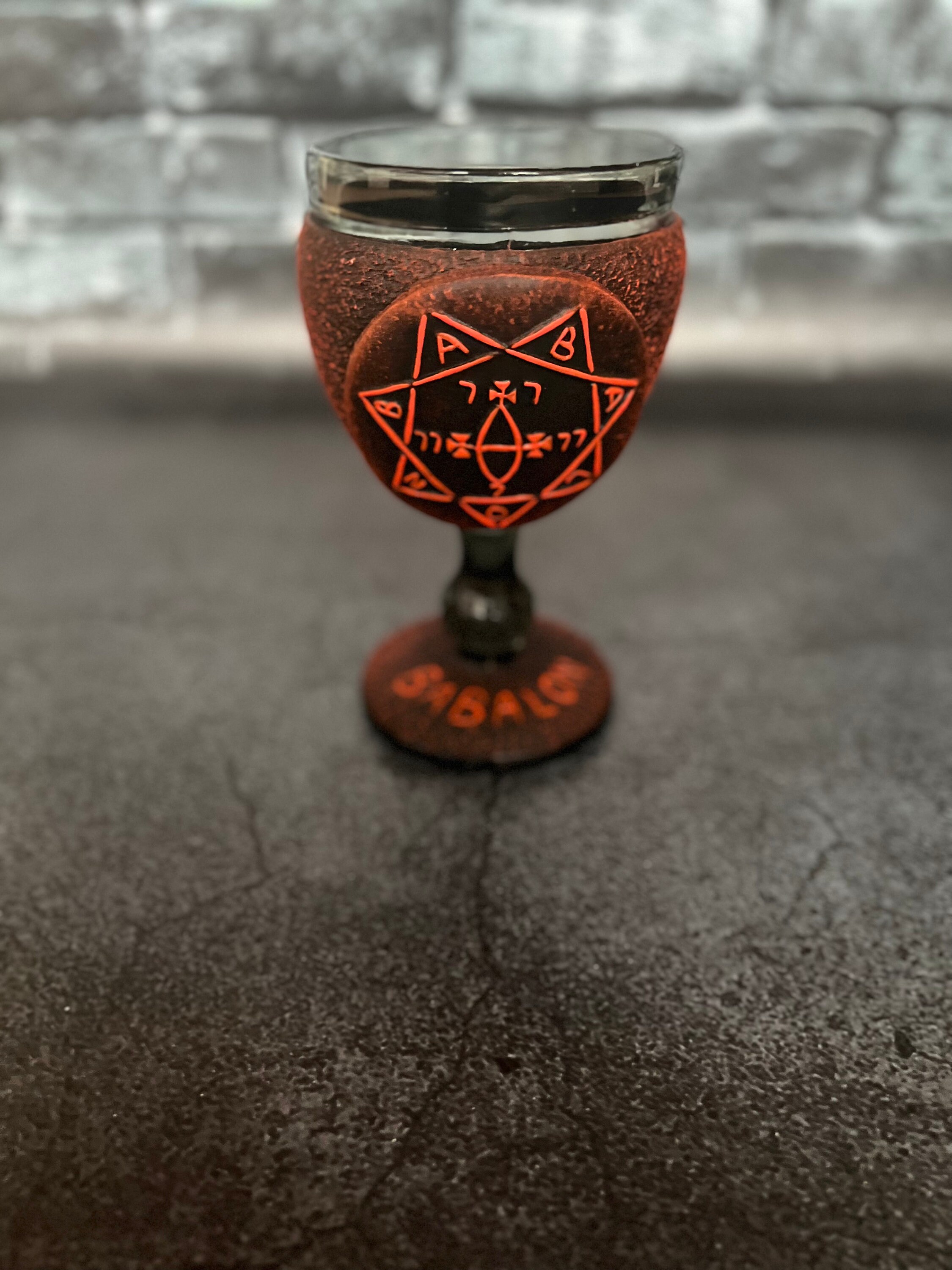 Babalon Altar Cup Thelema Crowley Babalon Sigil Altar Tool - Etsy