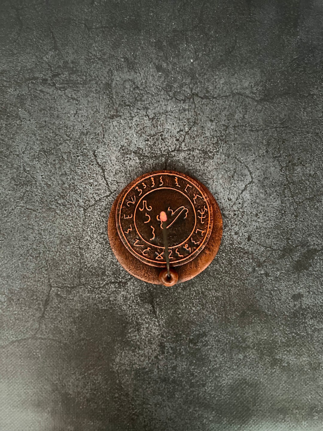 Lucifer Sigil Demon Altar Ritual Incense Holder Occultism Witchcraft ...