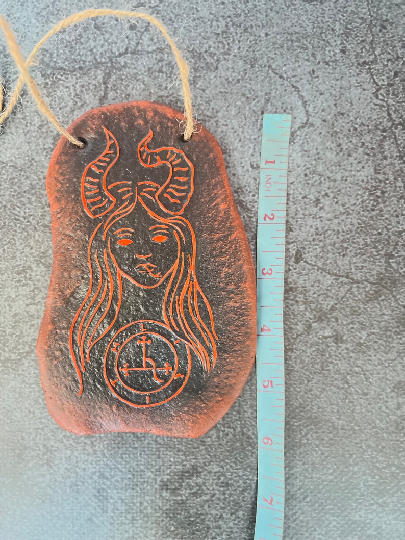 Lilith Wall Decor Lilith Mother Demon Witch Home Occult Altar - Etsy