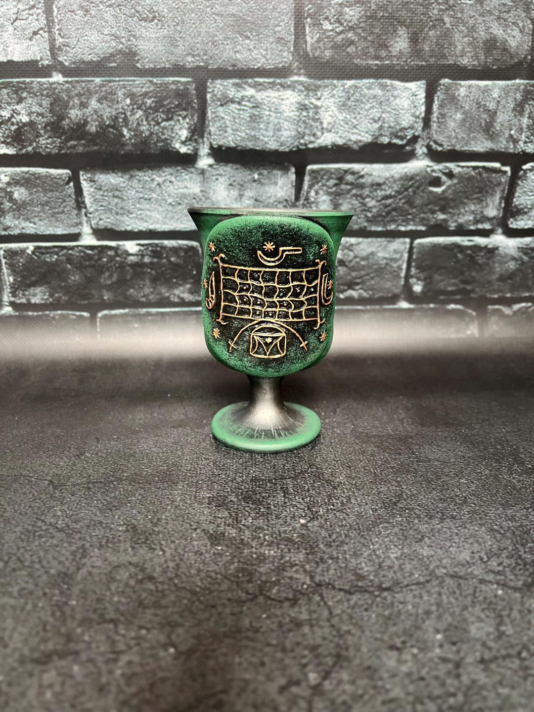 Kouzen Zaka Haitian Voodoo Loa Spirit Altar Ritual Cup African ...