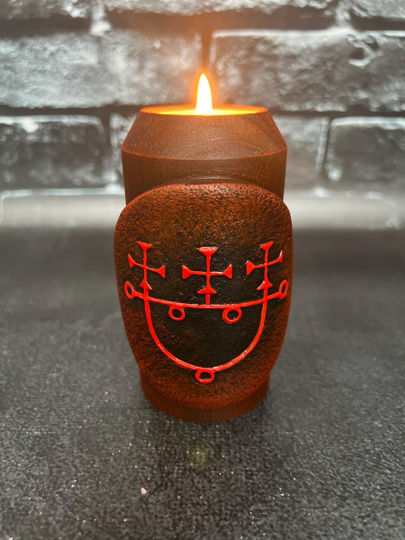 Sitri Sigil Lesser Key Solomon Goetia Ritual Candle Holder - Etsy