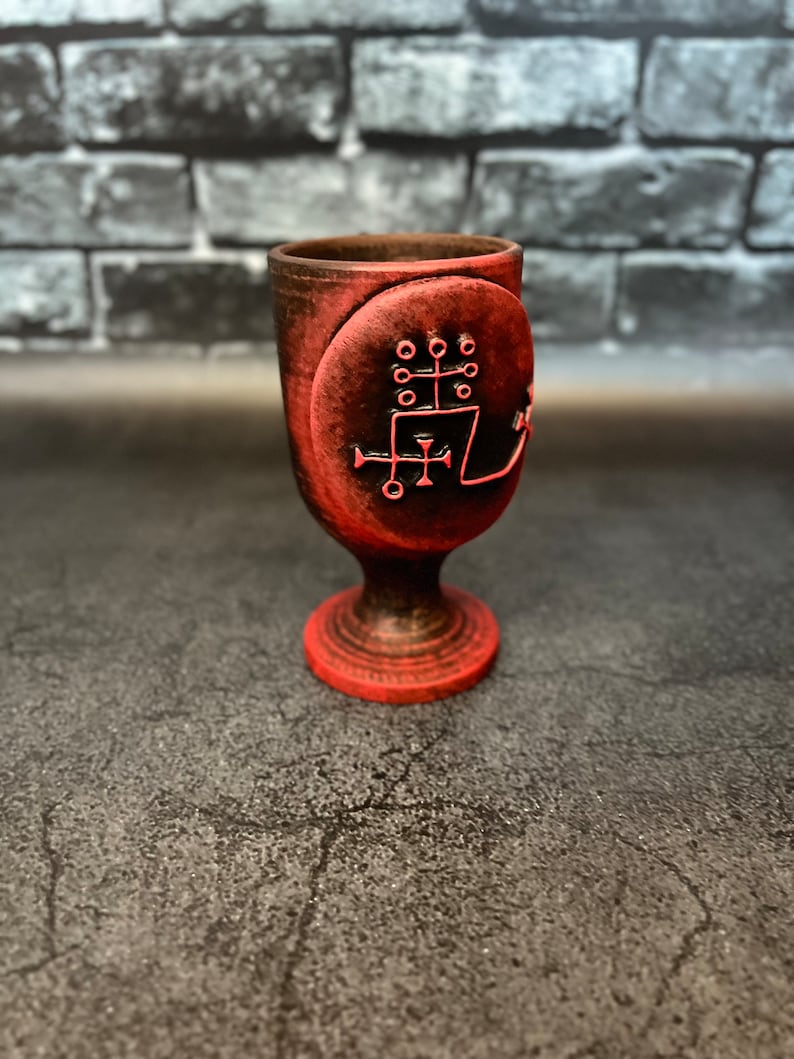 Dantalion Sigil Ars Goetia Ritual Cup - Etsy